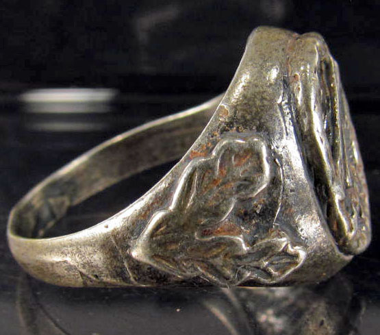 STERLING SILVER GERMAN NAZI LUFTWAFFE RING
