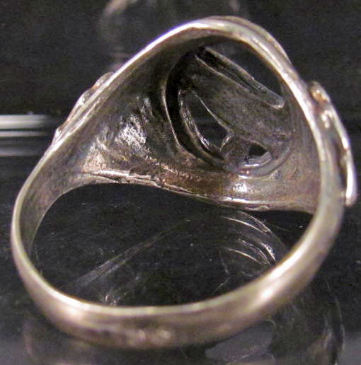 STERLING SILVER GERMAN NAZI LUFTWAFFE RING