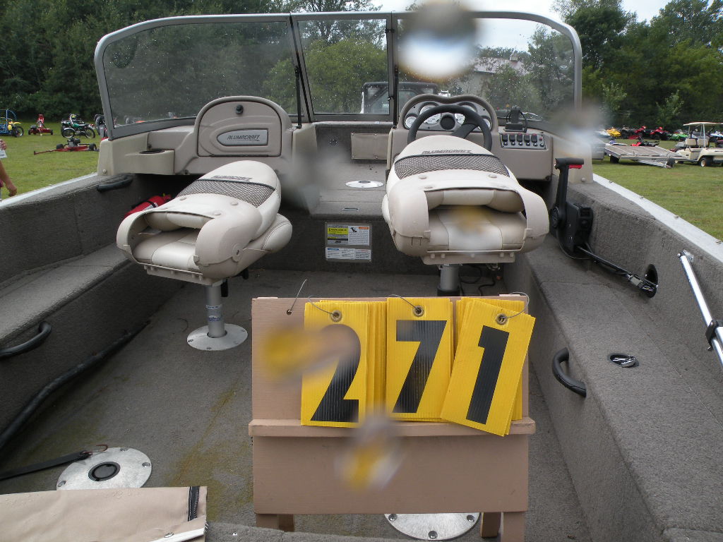 2005 Alumacraft navigator 165 Sport SN ACBV2345D505 W/Shoreland'r Boat ...