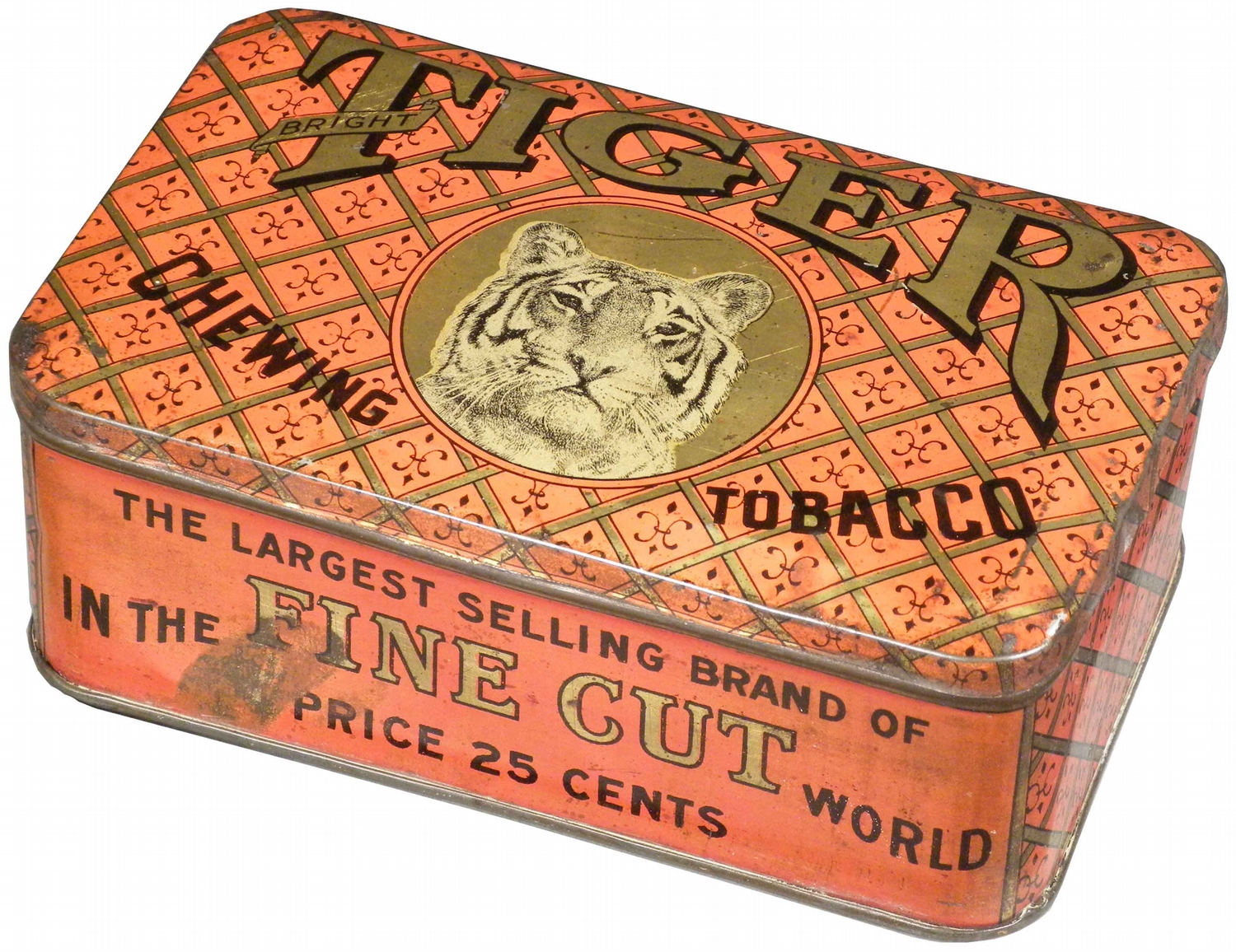 Tiger Tobacco Chewing Tobacco Tin