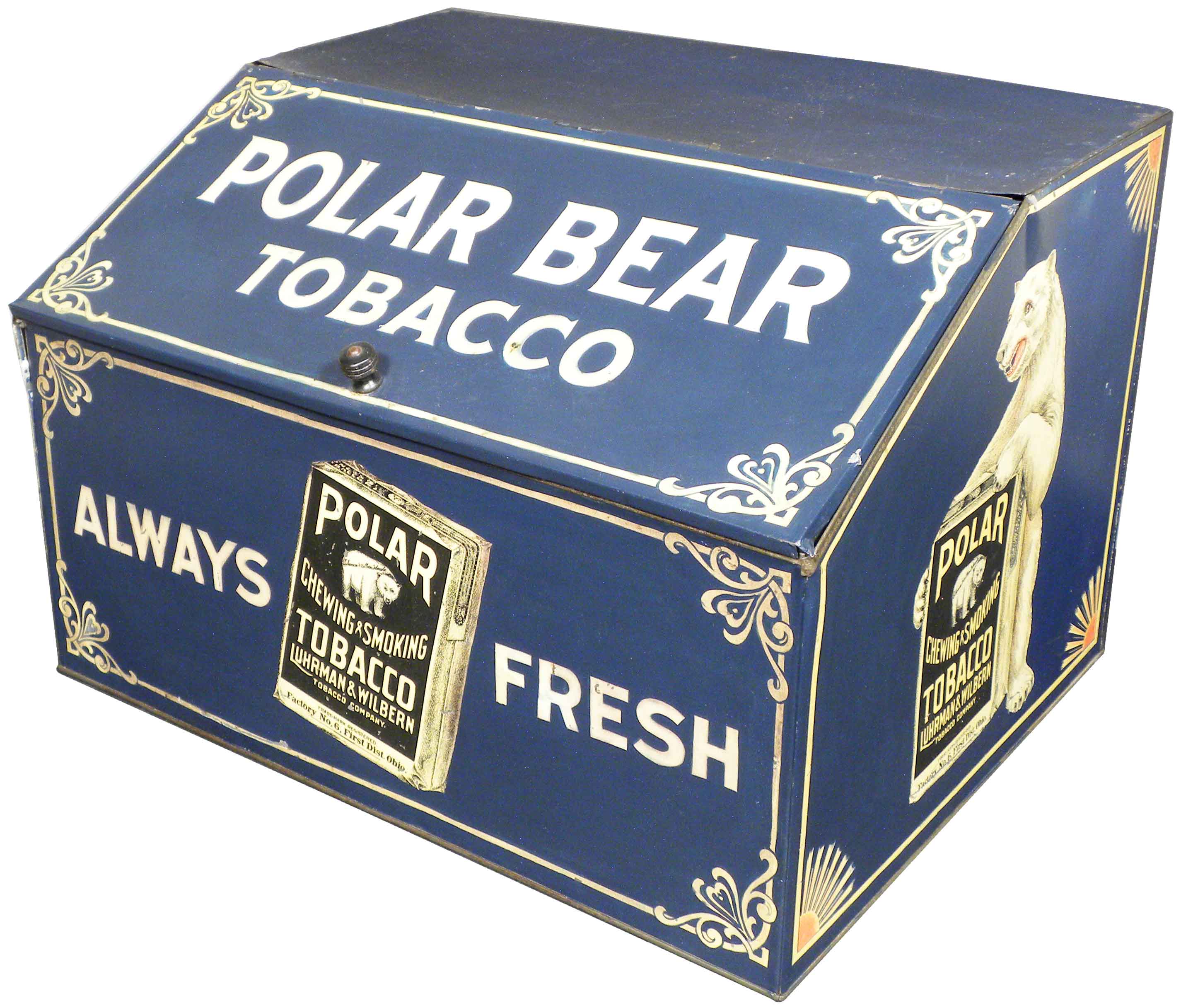 Polar Bear Tobacco Store Bin