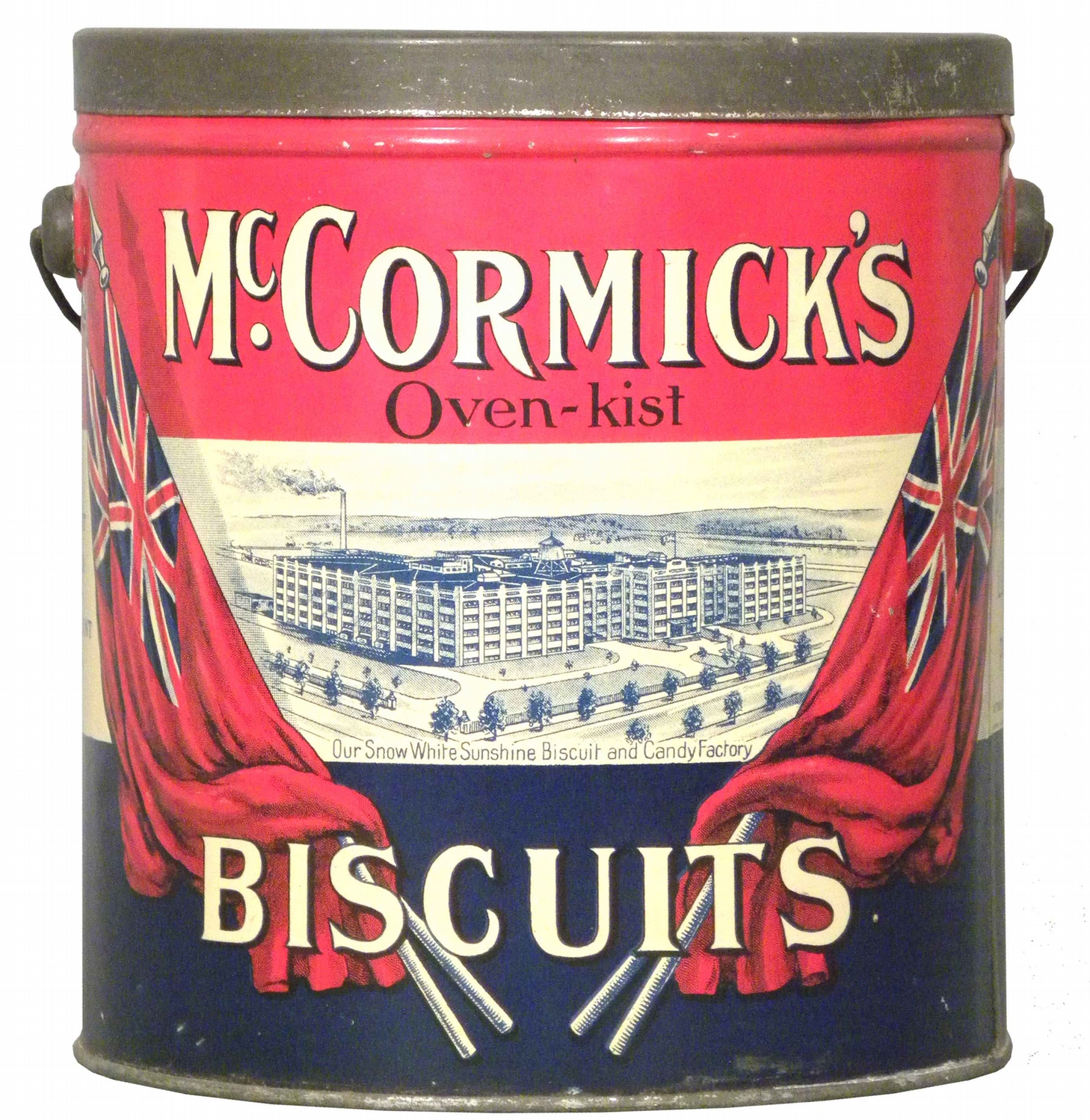 McMormicks Oven-Kist Biscuit Pail