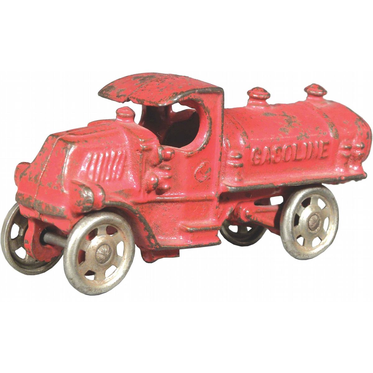 Cast Iron Gasoline Tank Truck Toy