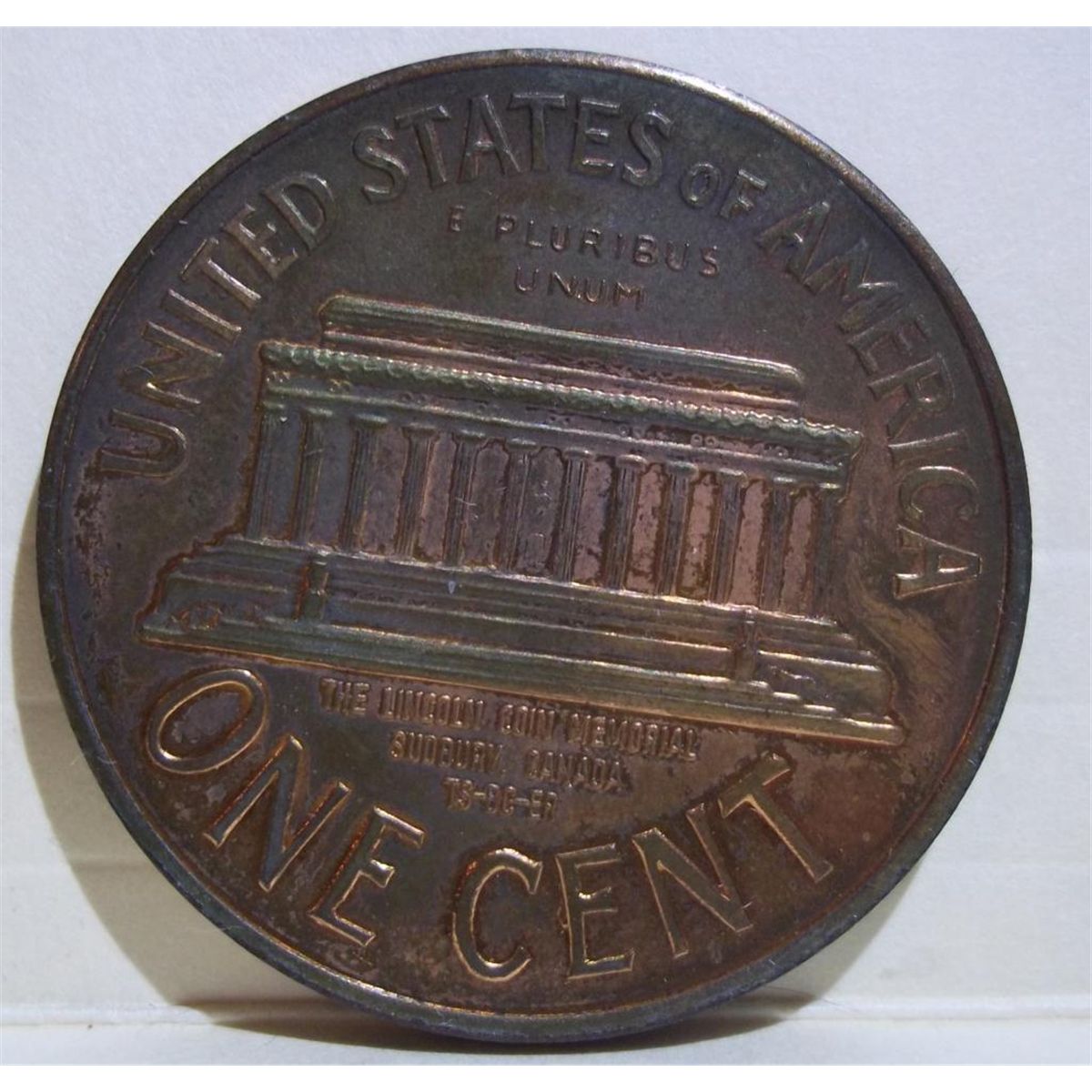 Large 1965 Lincoln Penny from the Lincoln Coin