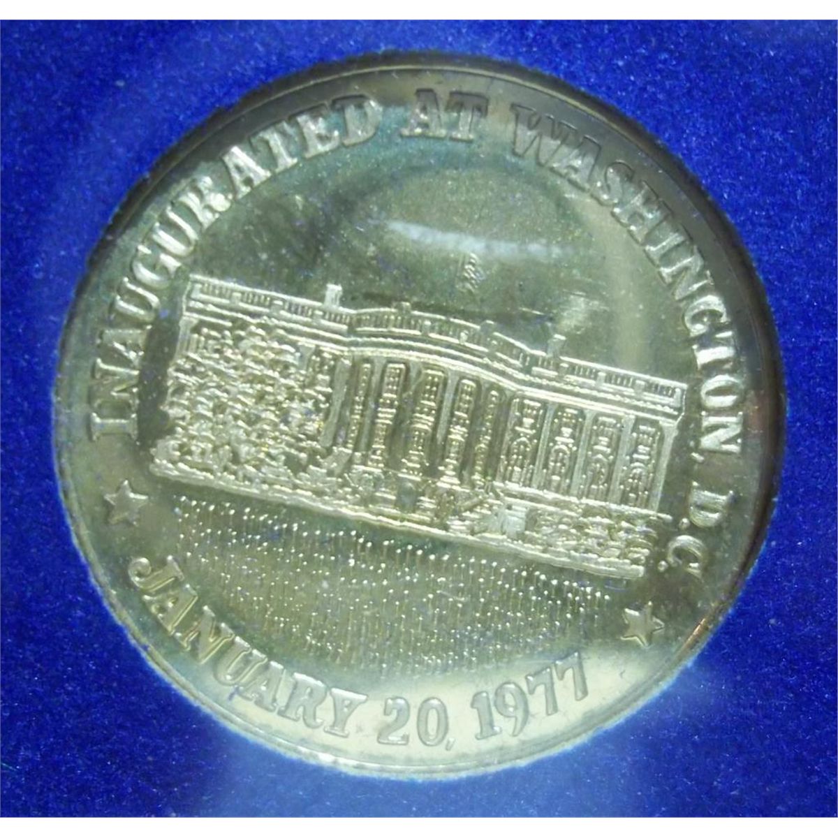 Jimmy Carter 10Kt Gold Inaugural Medal 2.5g
