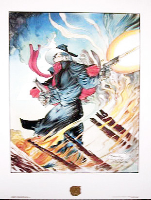 Michael Kaluta, The Shadow, Offset Lithograph Poster