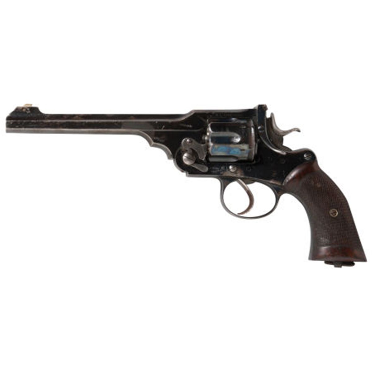 *British Webley "WG" Target Model Double Action Revolver.... (Total: 1 ...