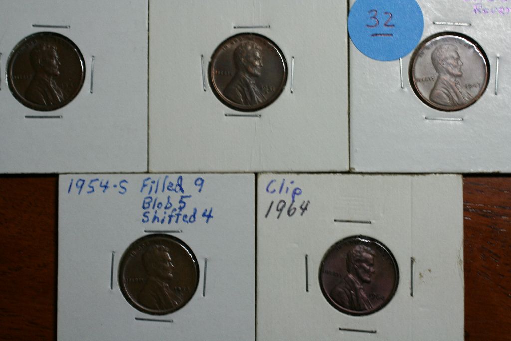 5 Error Pennies “Cherry Pickers Guide”