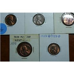 5 Error Pennies “Cherry Pickers Guide”