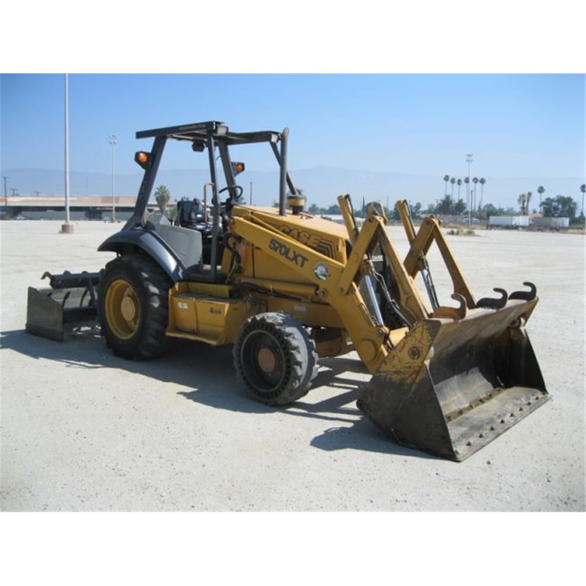 1998 Case 570LXT 4x4 Skip Loader