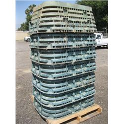 7 Large Green Utility Pull Boxes (Vaults