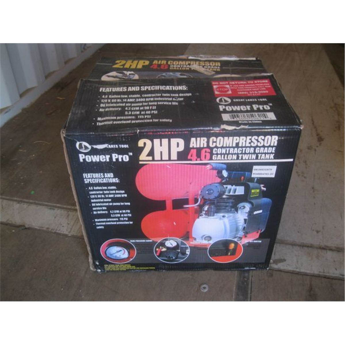 Power Pro 4.6 Gallon Air Compressor