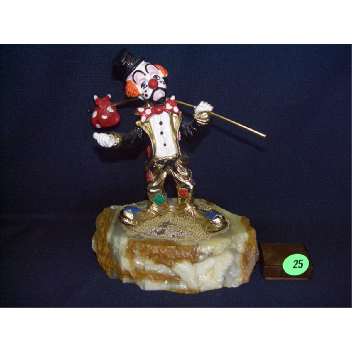 Ron Lee clown , Clown Sculpture by artist - Ron Lee - Signed 7"