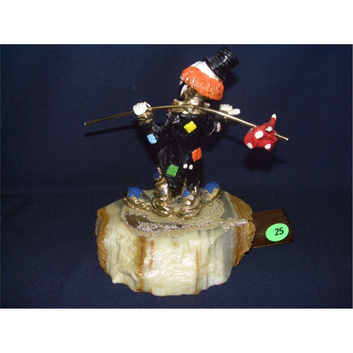 Ron Lee clown , Clown Sculpture by artist - Ron Lee - Signed 7"