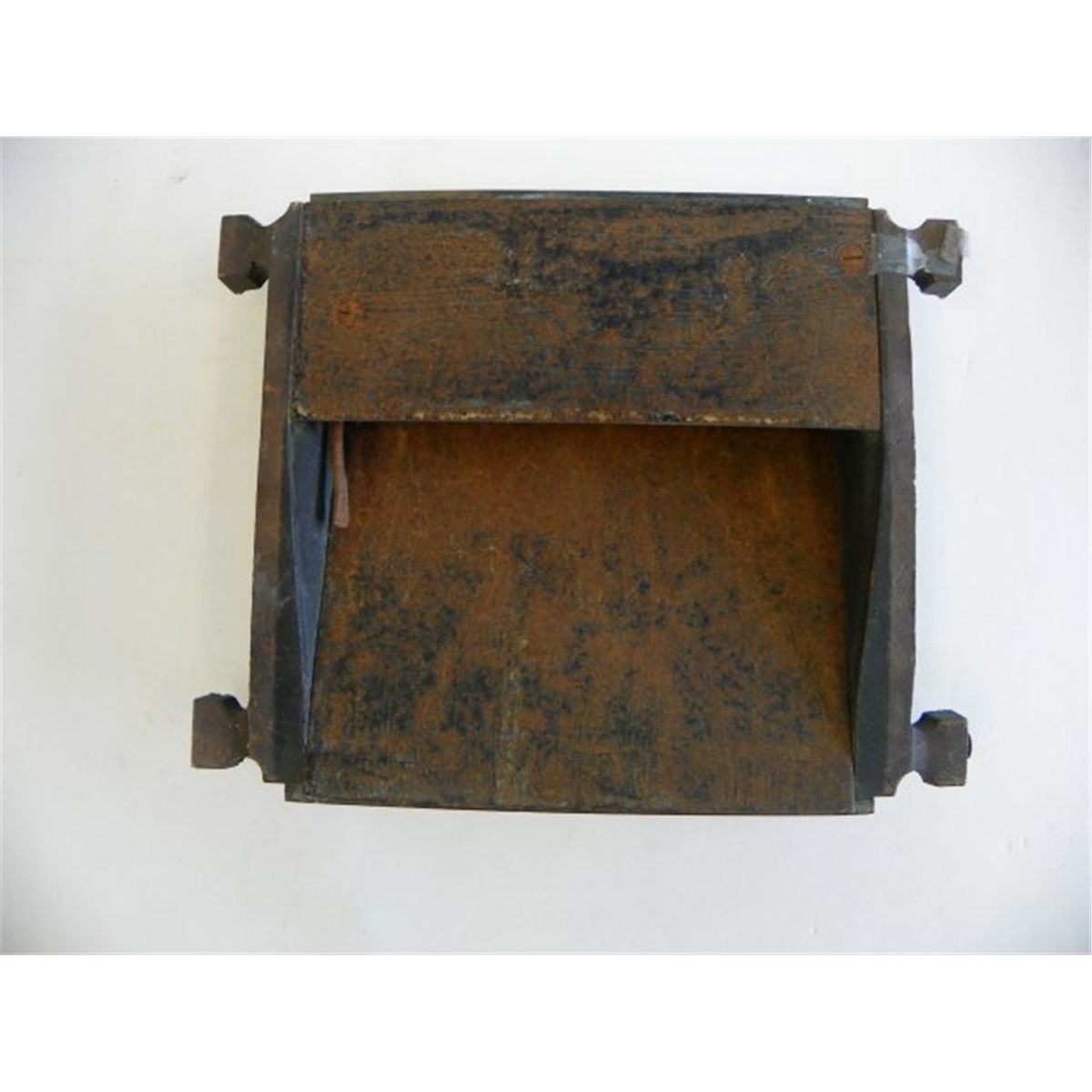Bronze US mail chute cover Cutler Mailing System