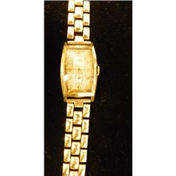 Howard gold filled Art Deco men's watch