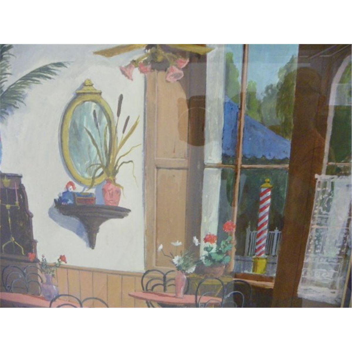 Watercolor signed by George K. Ralph