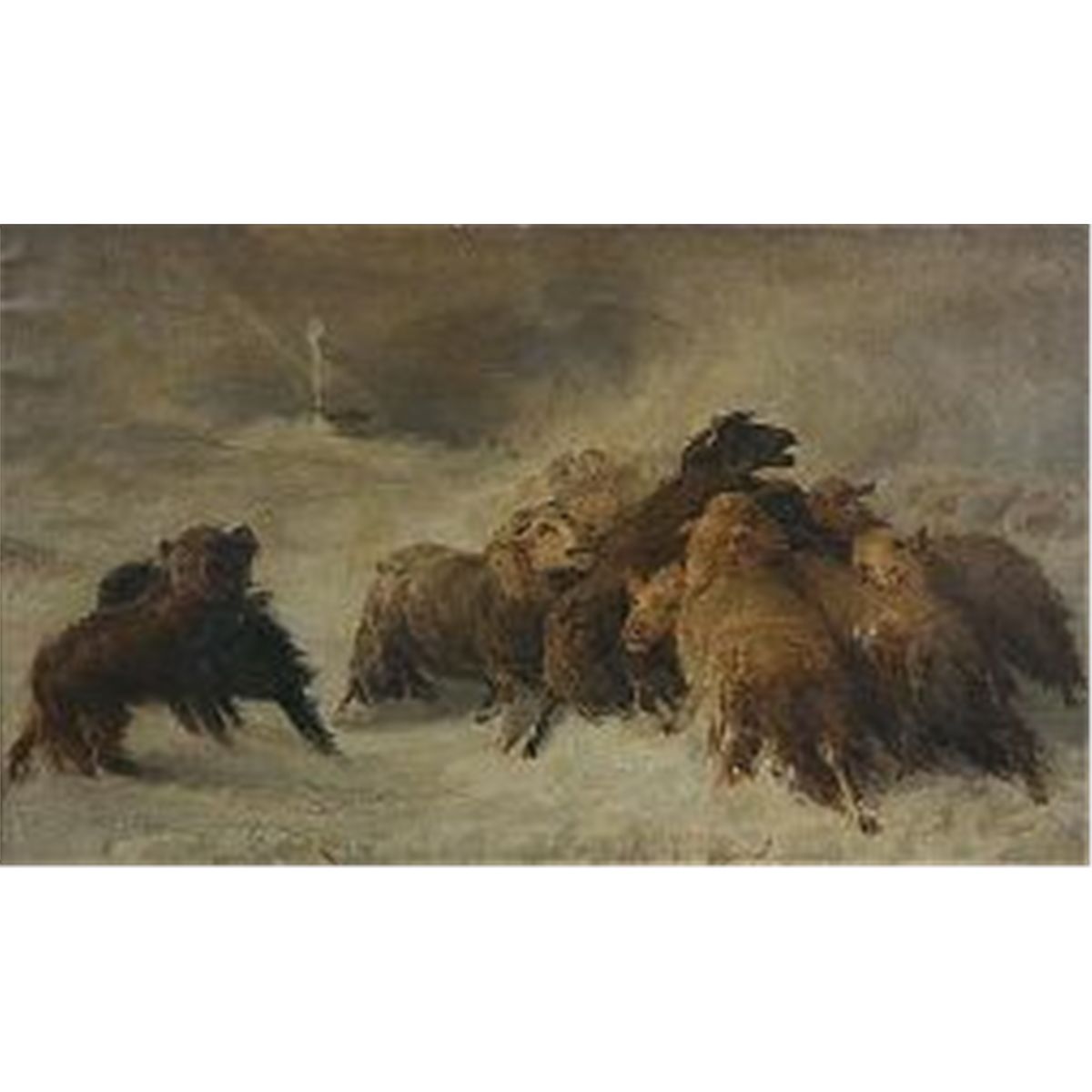 Lost: Souvenir of Auvergne' original by August Friedrich Albrecht Schenck