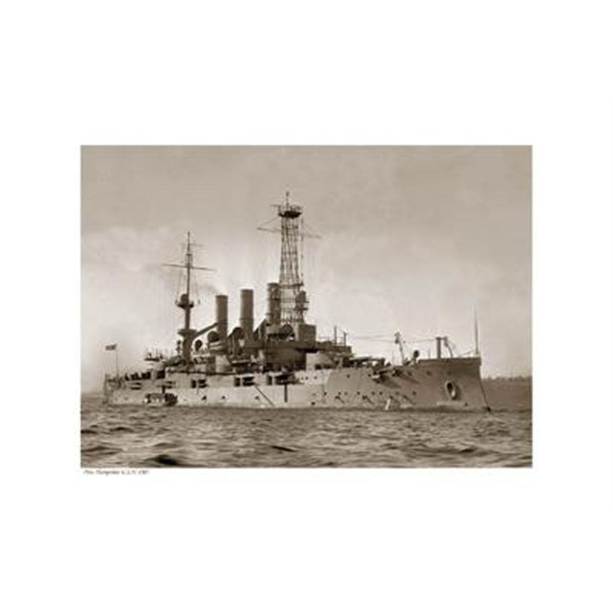 4 US Navy Military Battleships War Ships Art Prints
