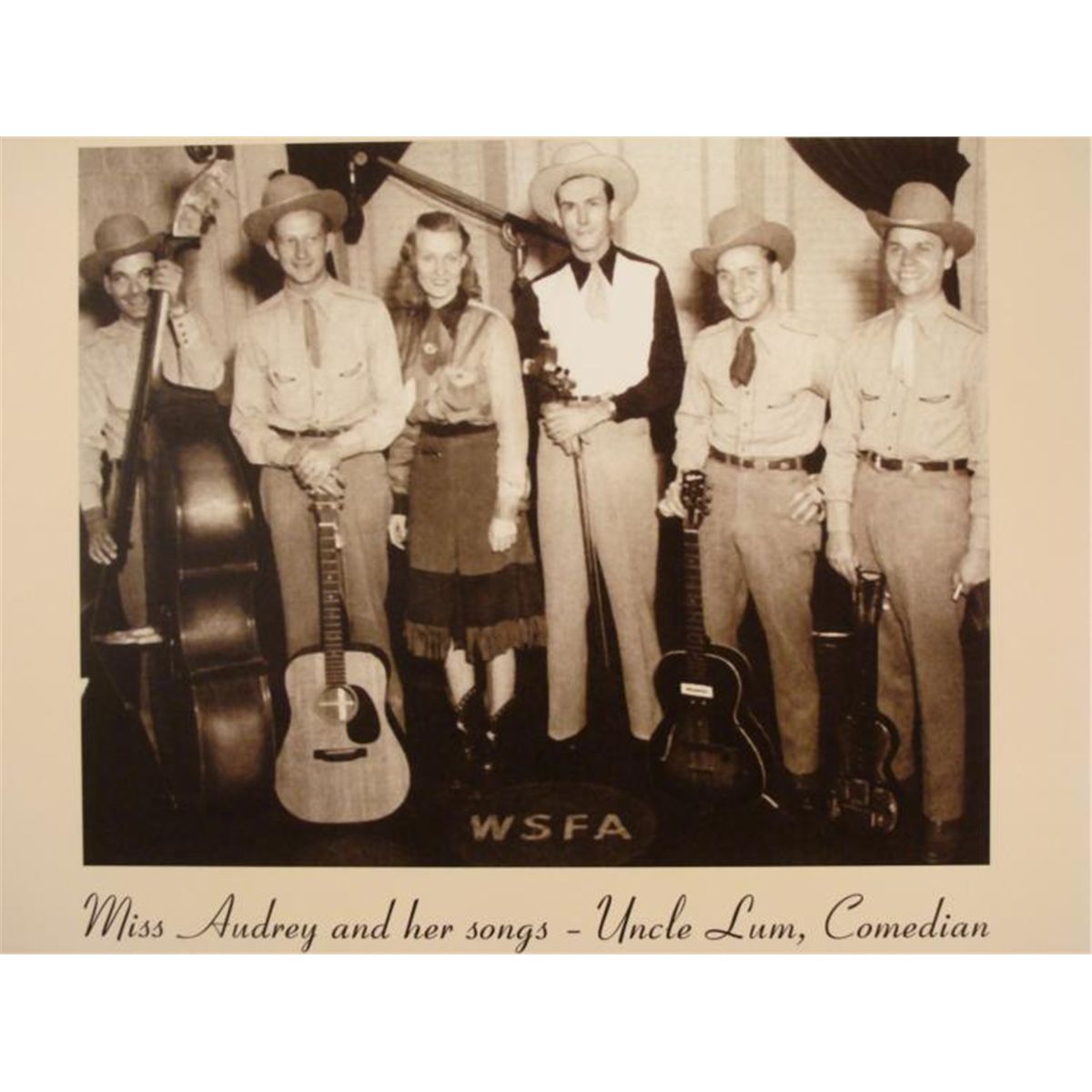 Hank Williams & His Drifting Cowboys 1947 Poster