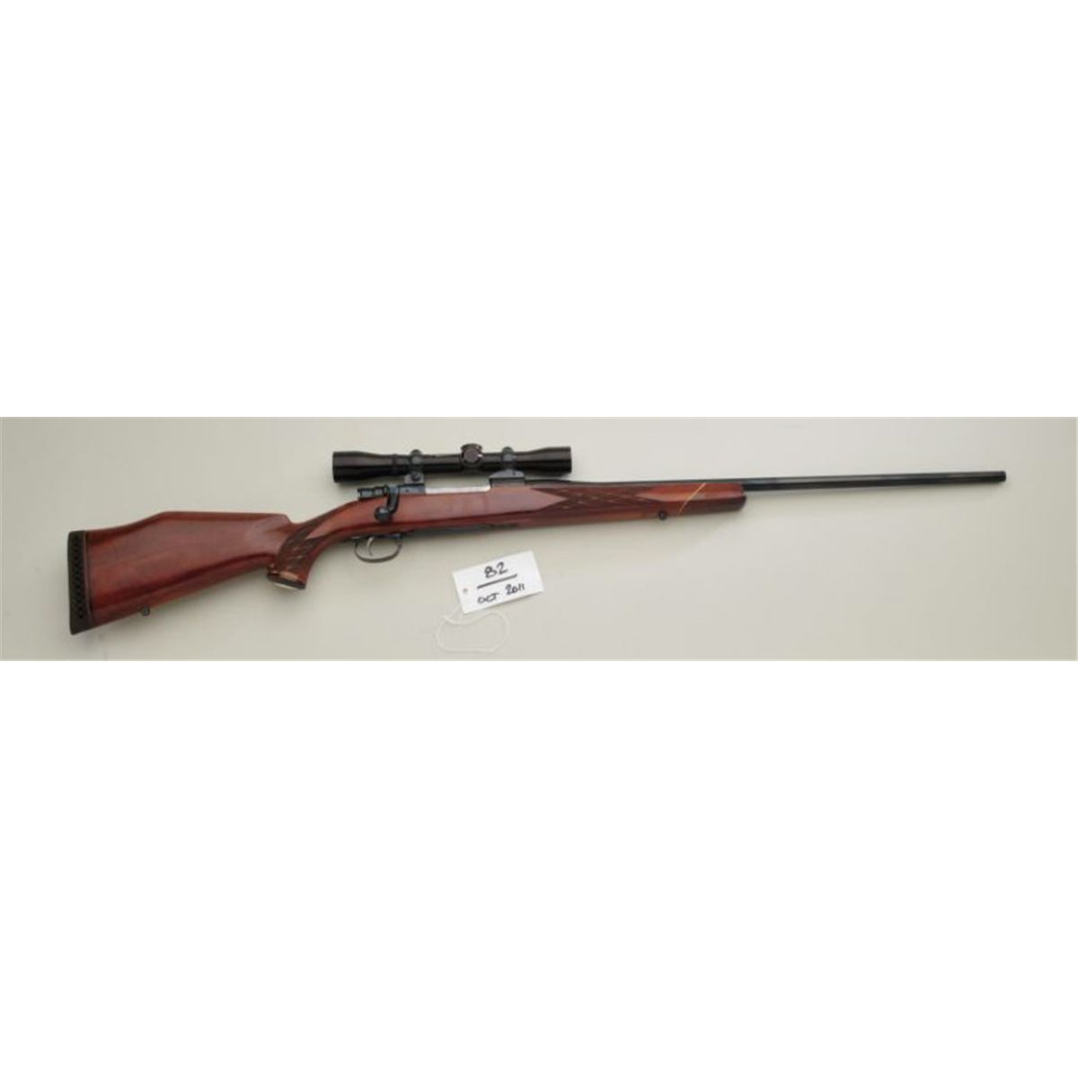 Weatherby bolt-action rifle, .270 magnum cal., 24” barrel, black finish ...