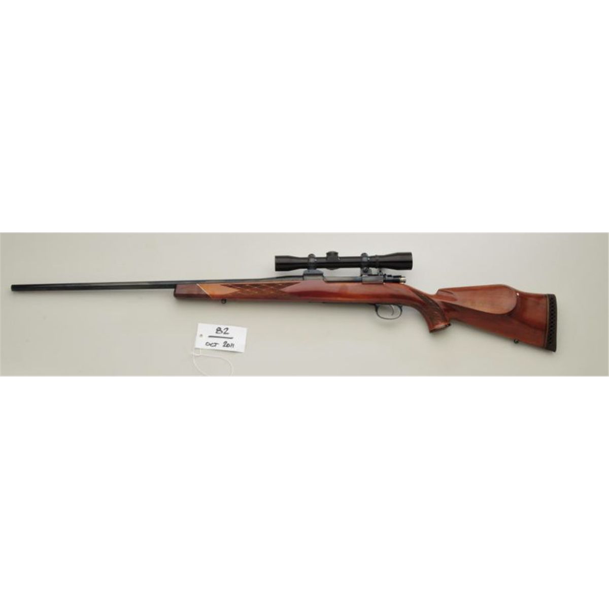 Weatherby bolt-action rifle, .270 magnum cal., 24” barrel, black finish ...