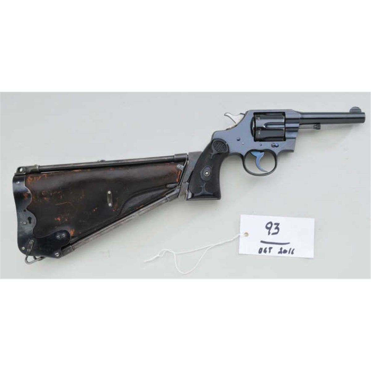 Colt Army Special .38 caliber double-action revolver, 4-1/2” barrel ...