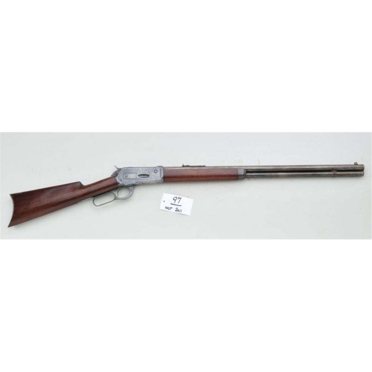 Winchester Model 1886 lever action rifle, .40-82 WCF cal., 26” round ...