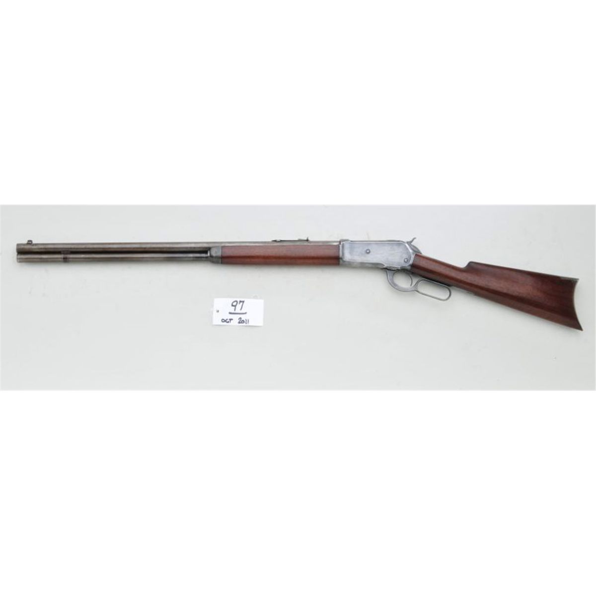 Winchester Model 1886 lever action rifle, .40-82 WCF cal., 26” round ...