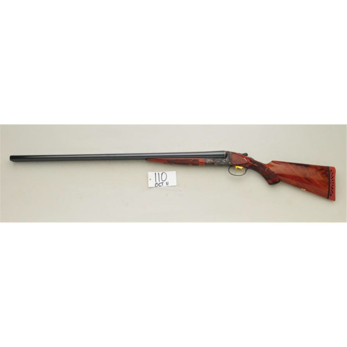 Ithaca 3E double-barrel 12ga shotgun, 30” barrels, blue and case ...