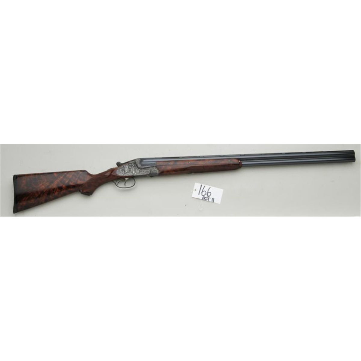 High grade Gerbruder Merkel Suhl Germany-marked 12ga over/under shotgun ...