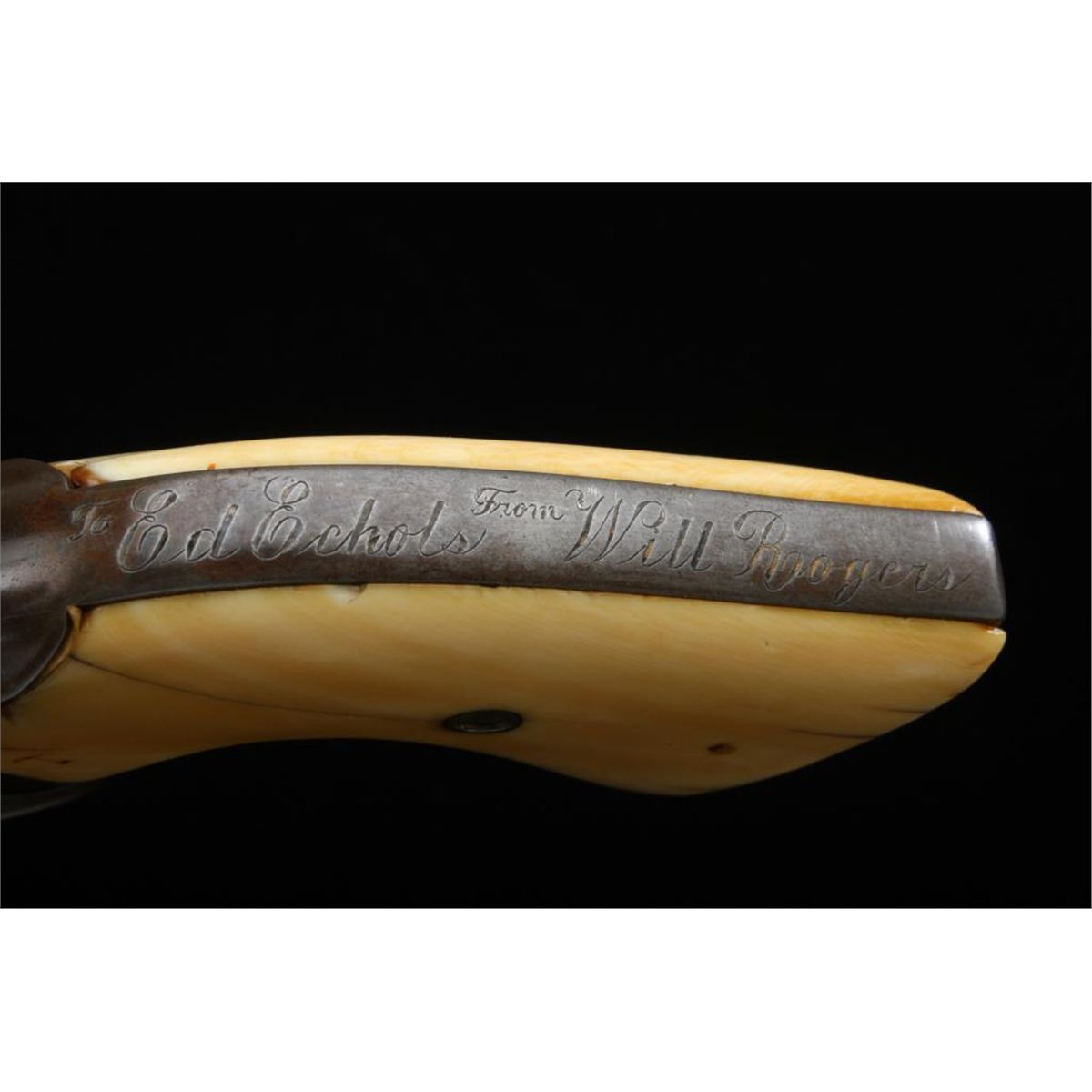 Colt Single Action Army revolver .45 caliber, 4-3/4” barrel, brown ...