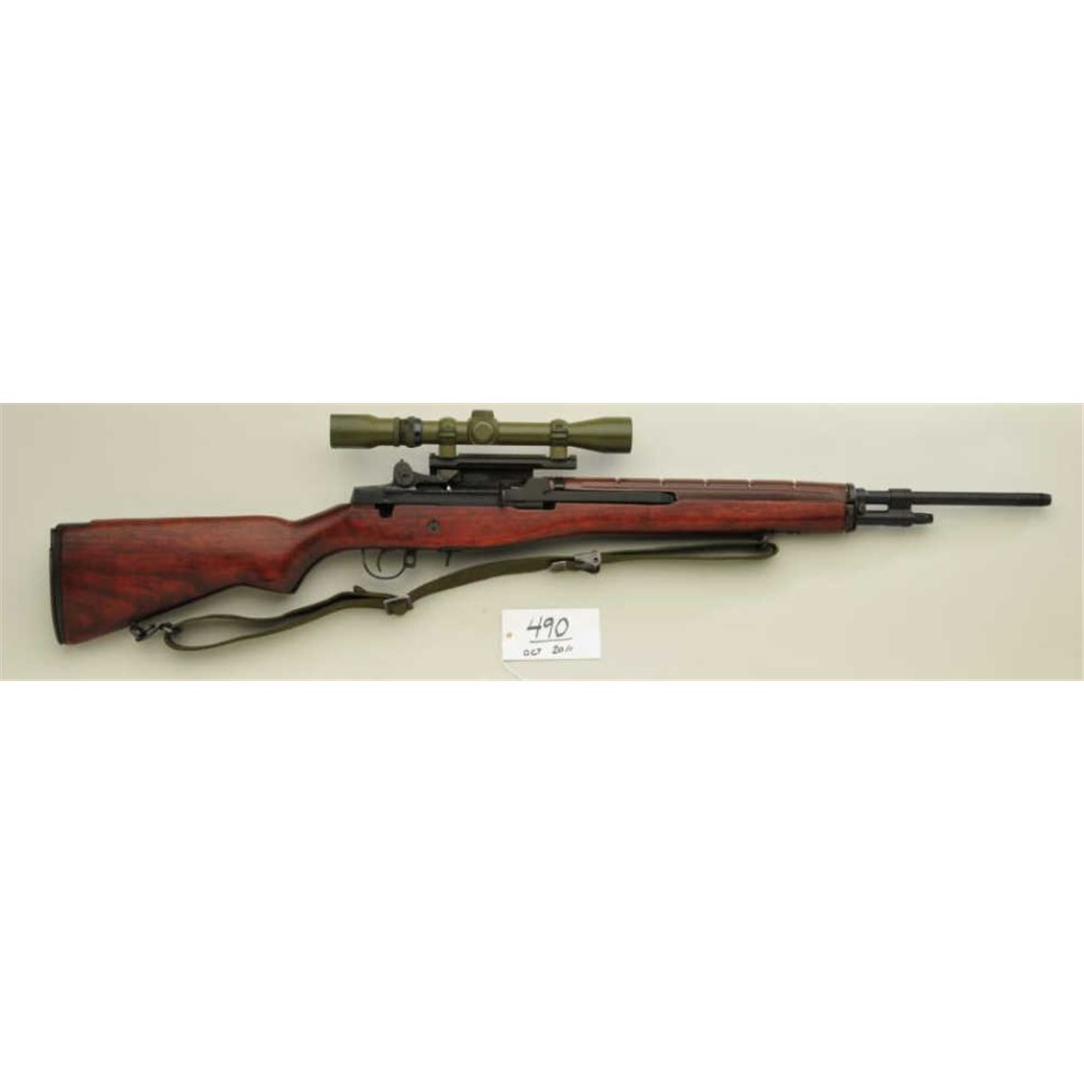 U.S. Springfield Armory M1A semi-auto military rifle, .308 cal., 22 ...