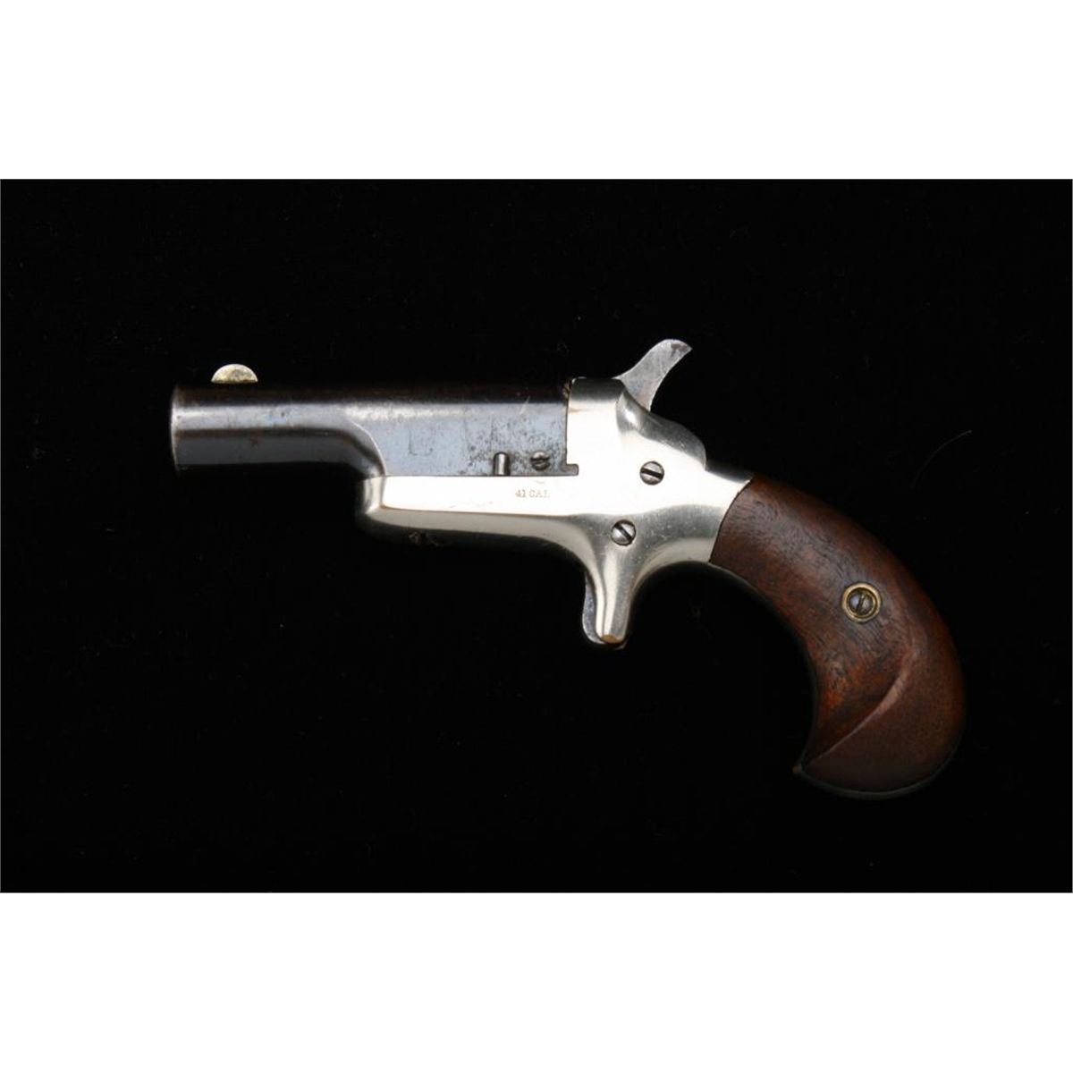 Colt No. 3 Thuer derringer, .41 caliber rimfire, blue and nickel finish ...