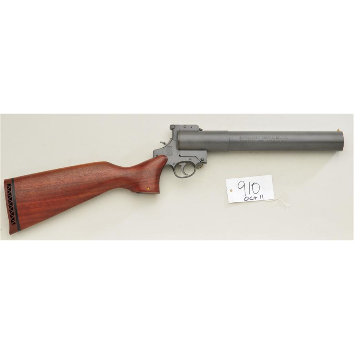 Smith & Wesson Model 276 37mm Gas Gun, 14” barrel, parkerized finish ...