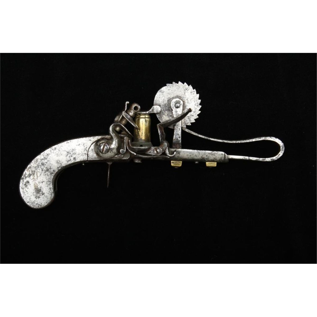 Unusual flintlock eprouvette or powder-tester circa early to mid 18th ...