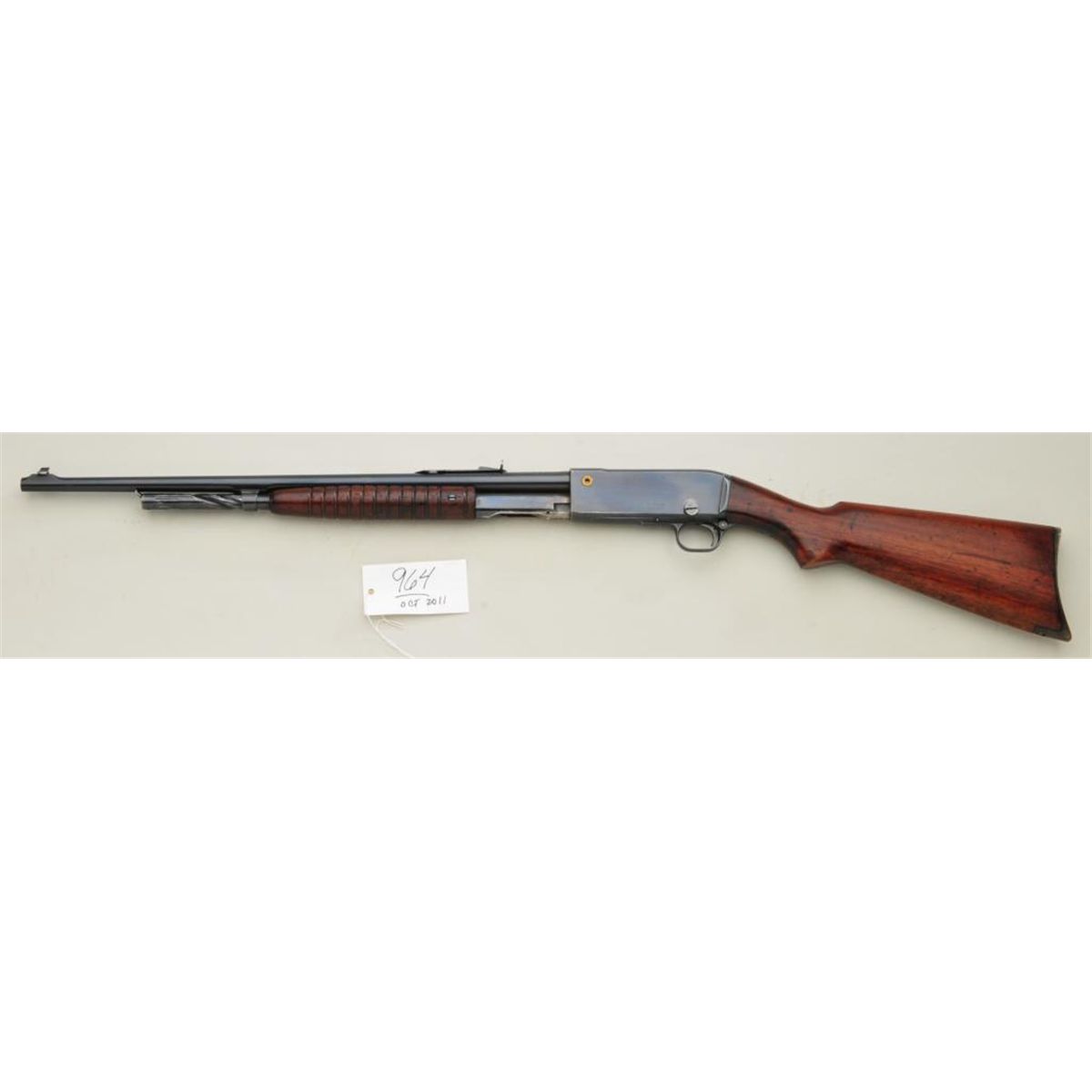 Remington Model 14 pump action rifle, .32 Rem. cal., 22” round barrel ...