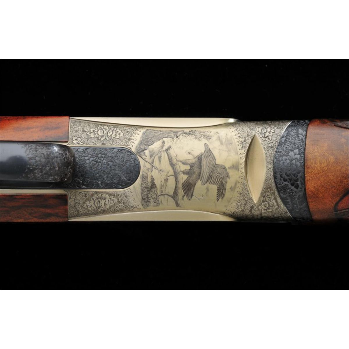 Perazzi SCO grade factory ornately Bolino style engraved, 27-1/2 ...
