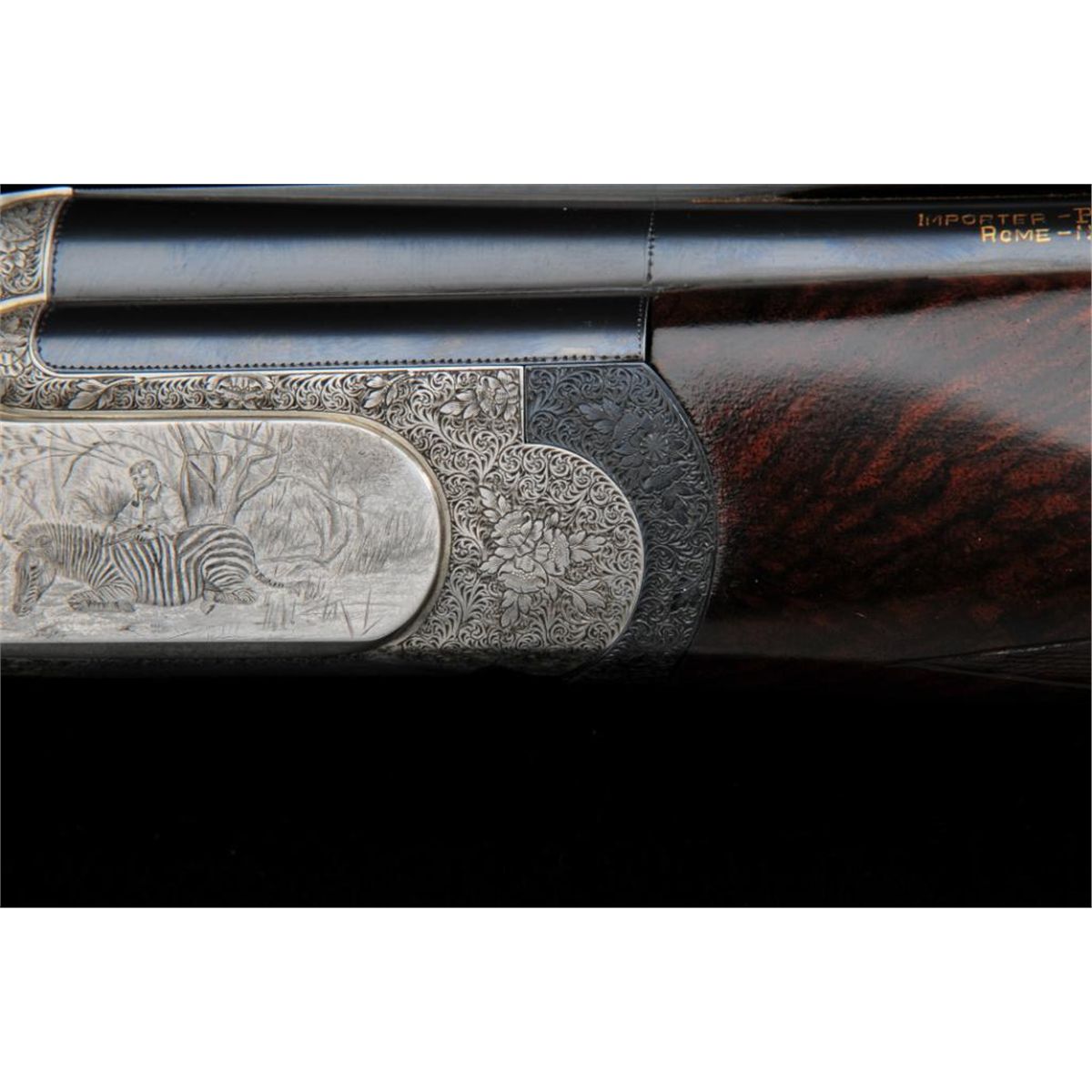 Perazzi SCO grade 20ga over/under shotgun, fully special-order engraved ...