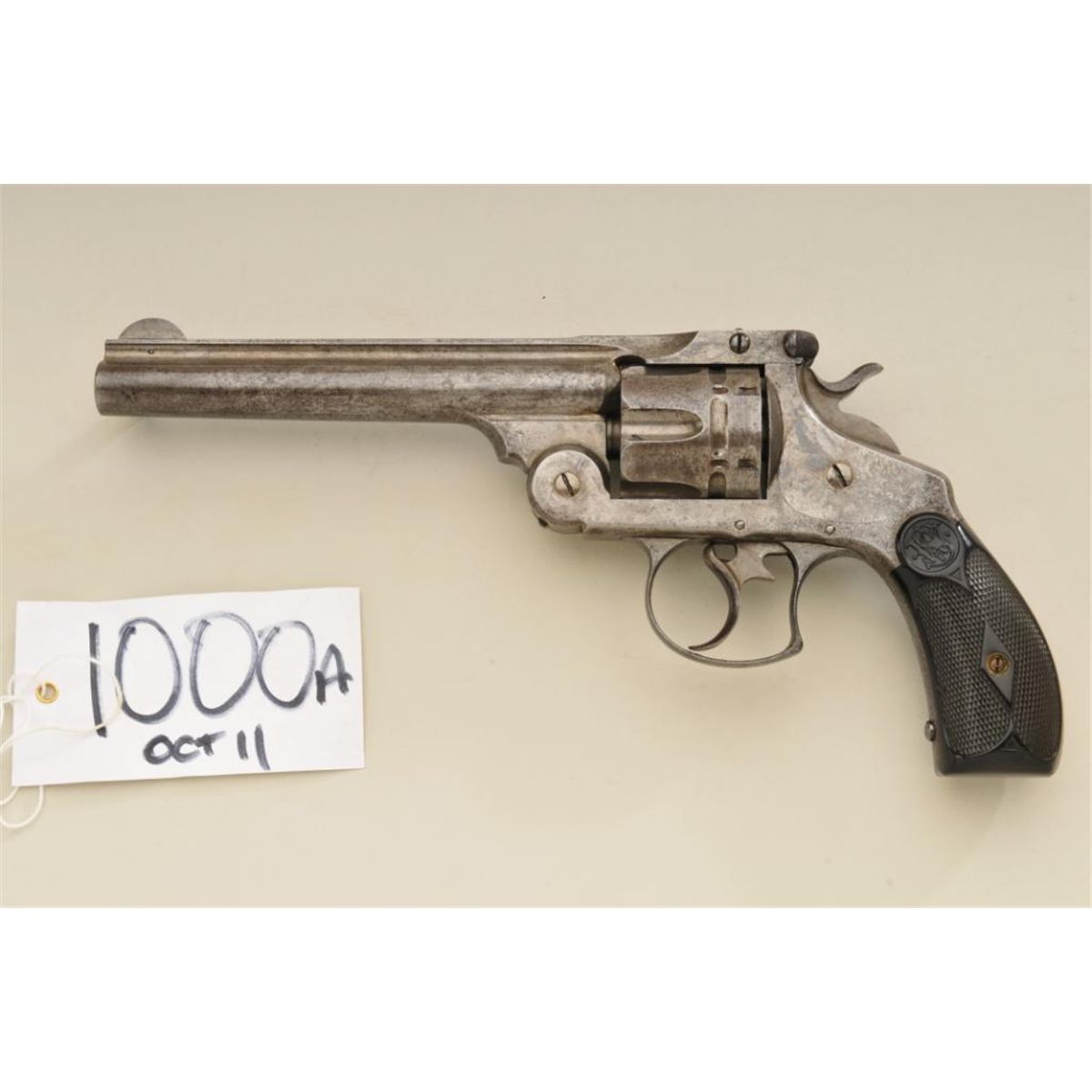 Smith & Wesson .44 Double Action Frontier top break revolver, .44-40 ...