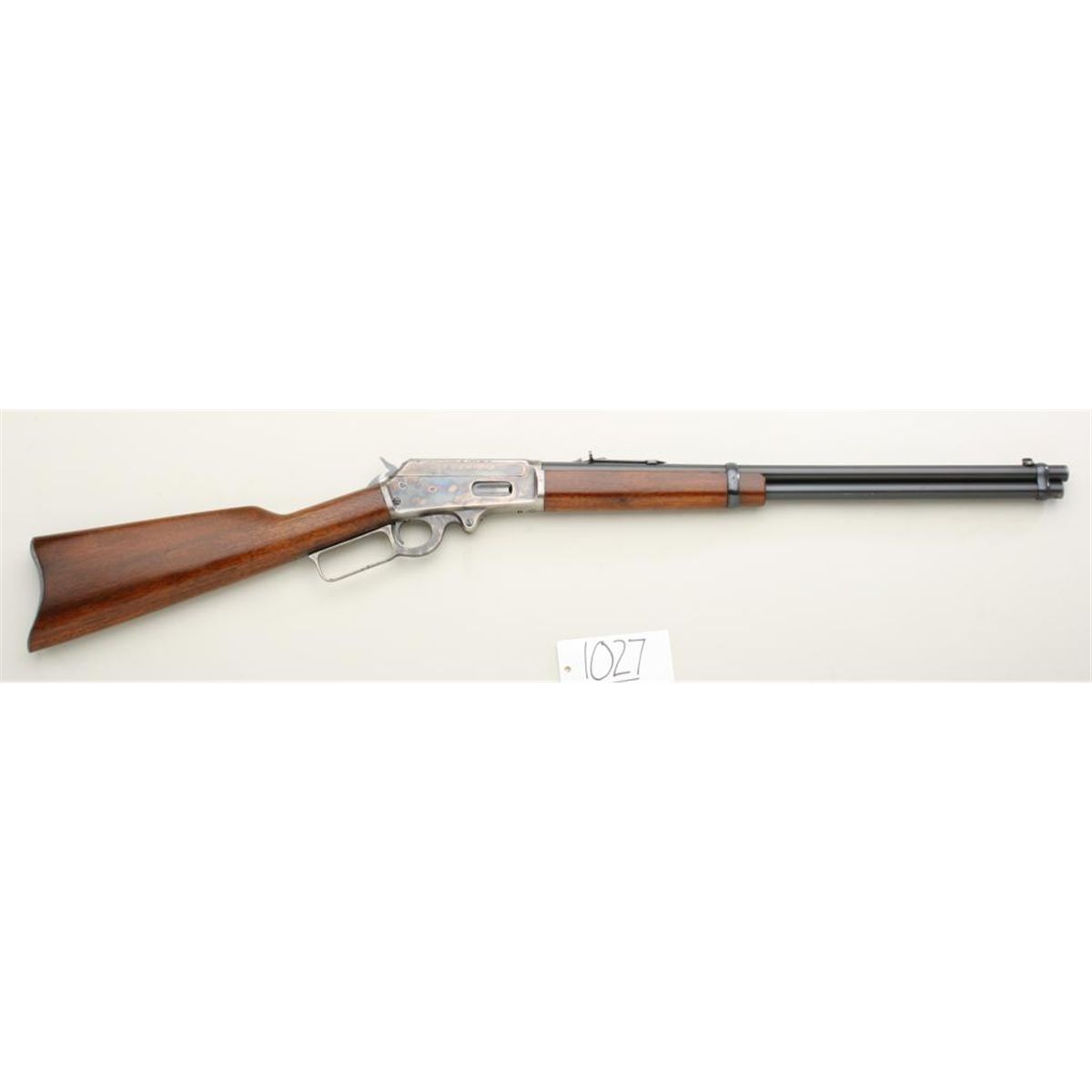 Marlin model 93 carbine, .30-30 caliber, blue and case hardened finish ...