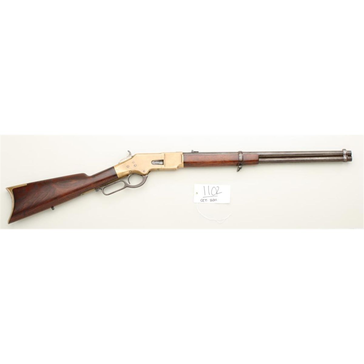 1866 Winchester saddle-ring carbine, Henry marked barrel, .44 caliber ...