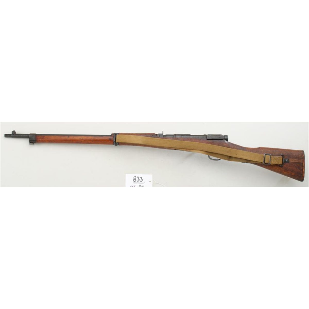 Japanese “Last Ditch” Arisaka Type 99 bolt-action military rifle, 7.7mm ...