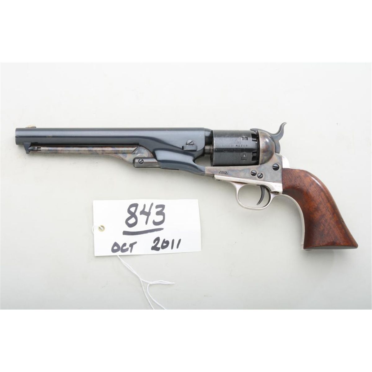 Colt New Blackpowder series, 1861 Navy revolver, .36 caliber percussion ...