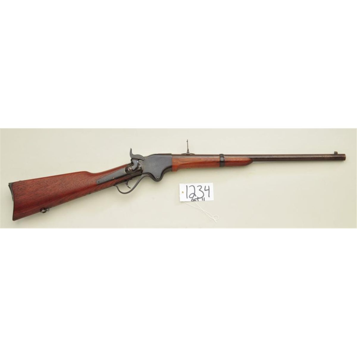 Spencer Civil War carbine, .52 caliber rimfire, 22” barrel, 6-groove ...