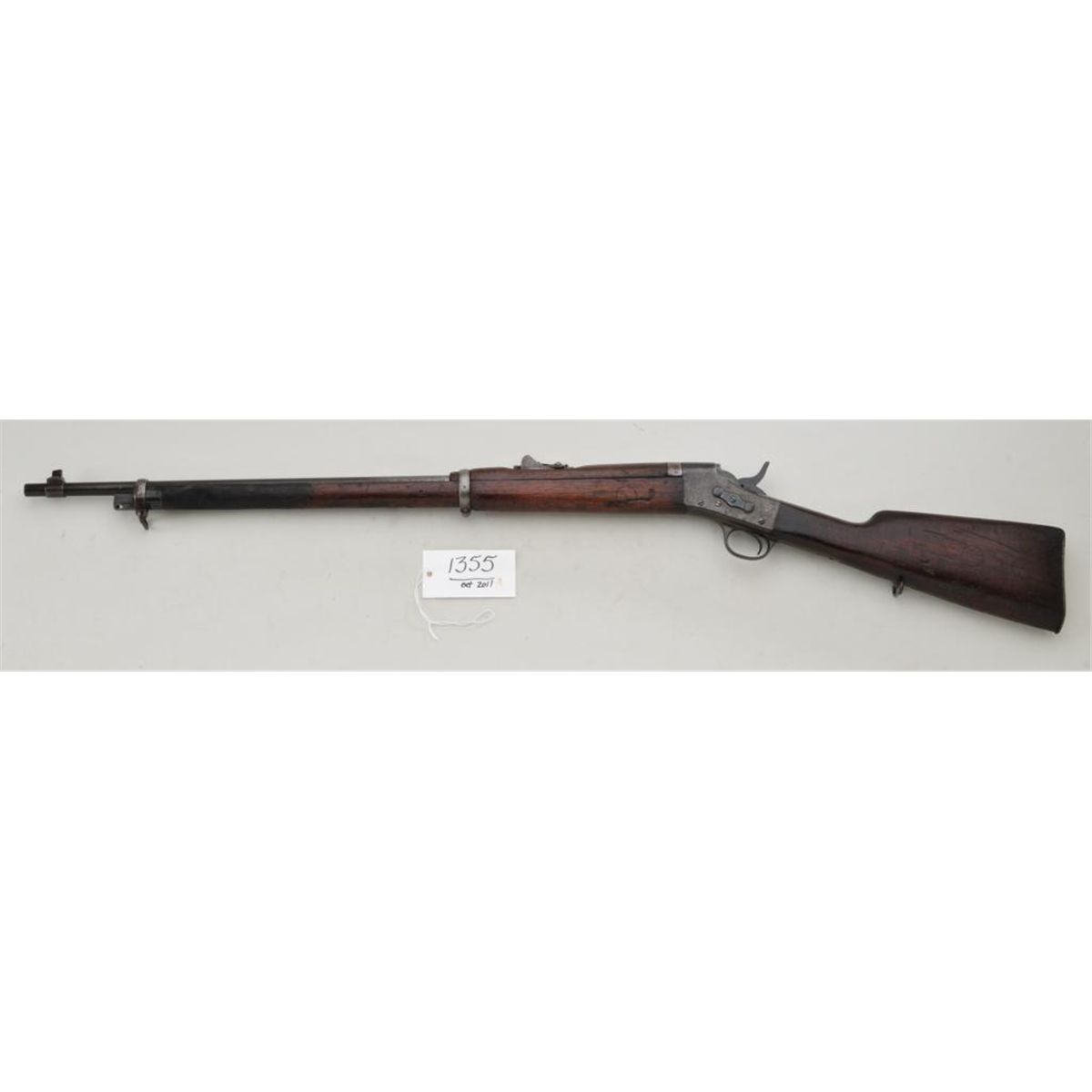 Remington Rolling Block military style single shot rifle, 7mm cal., 30 ...