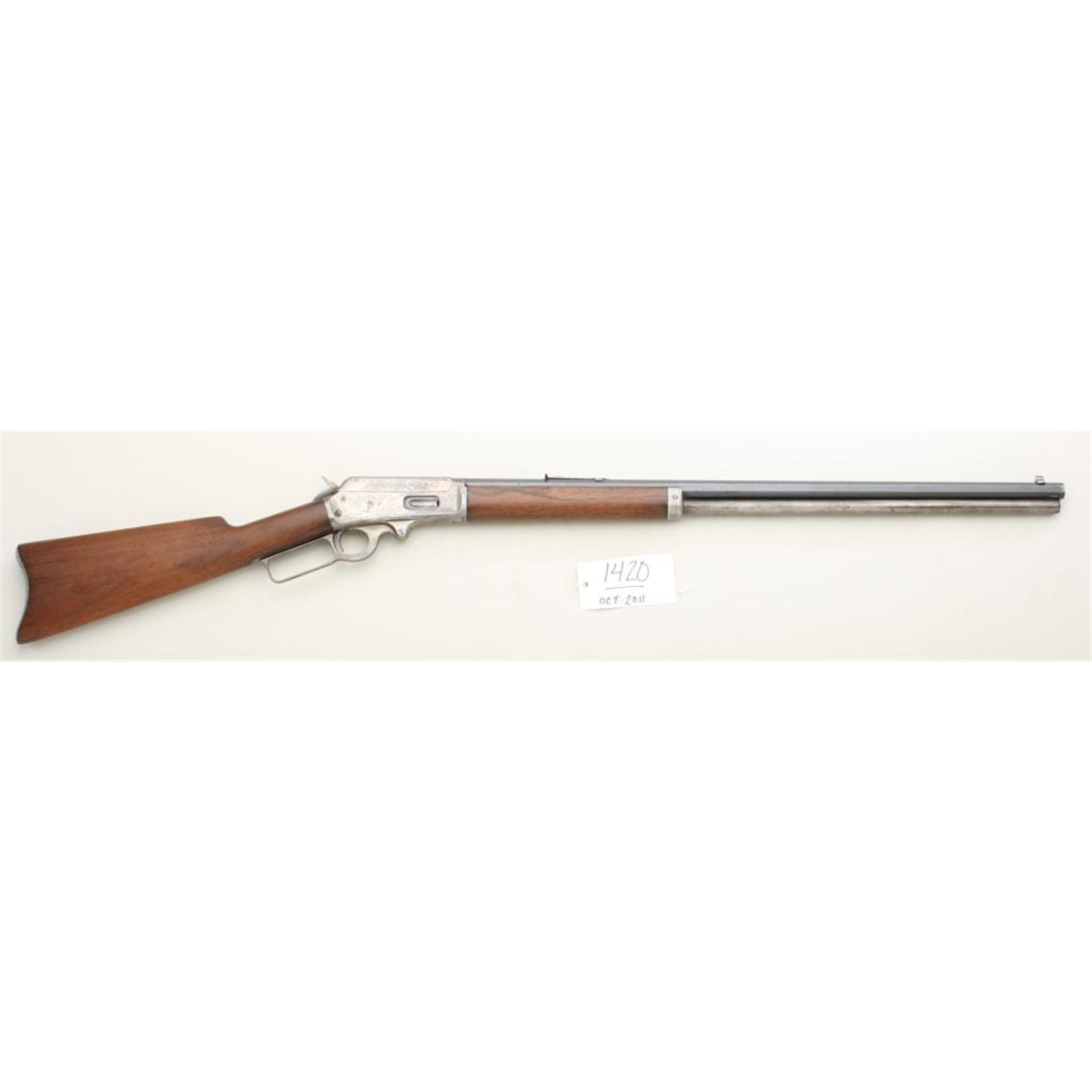 Marlin model 1893 lever-action rifle, .25-36 Marlin caliber, 26 ...