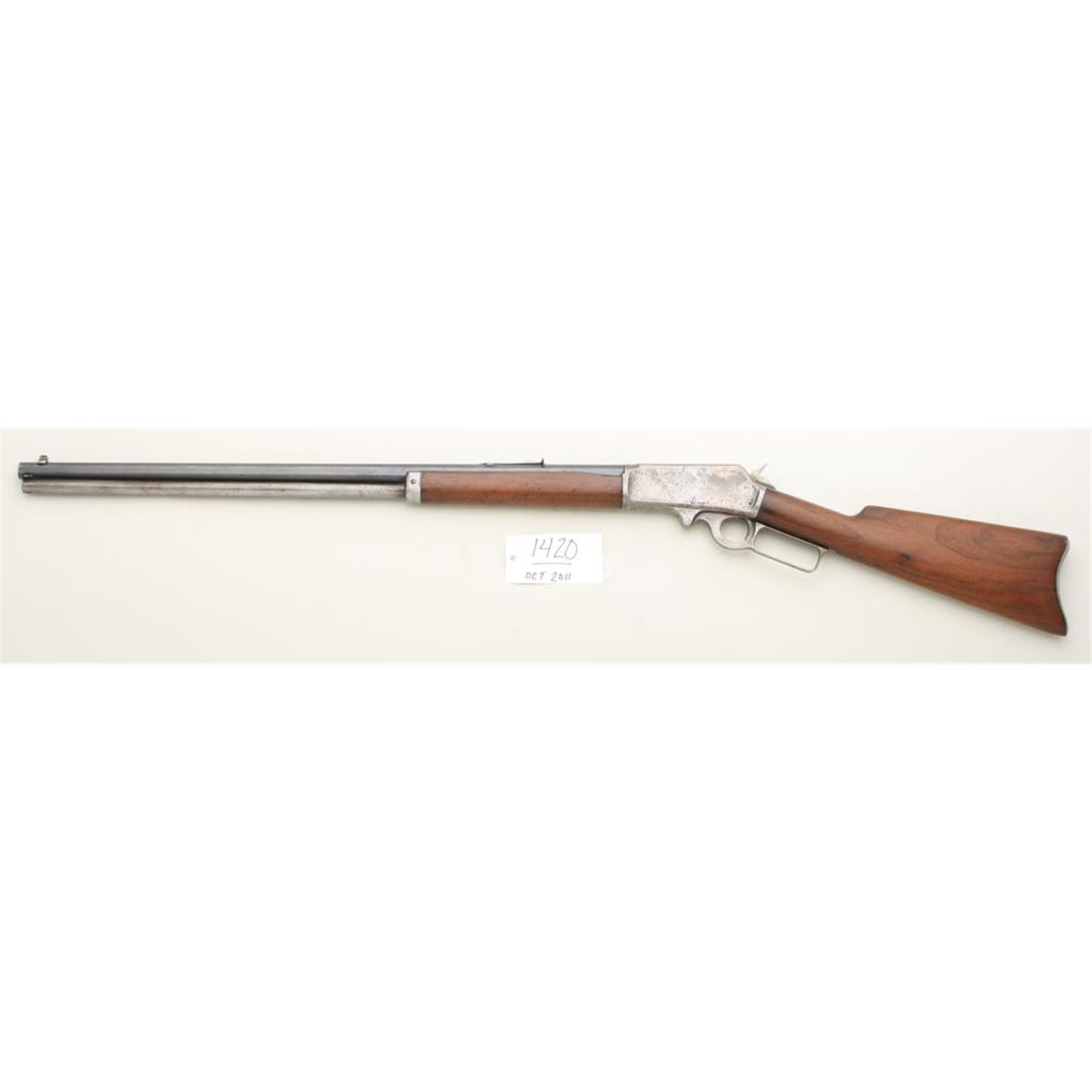 Marlin model 1893 lever-action rifle, .25-36 Marlin caliber, 26 ...