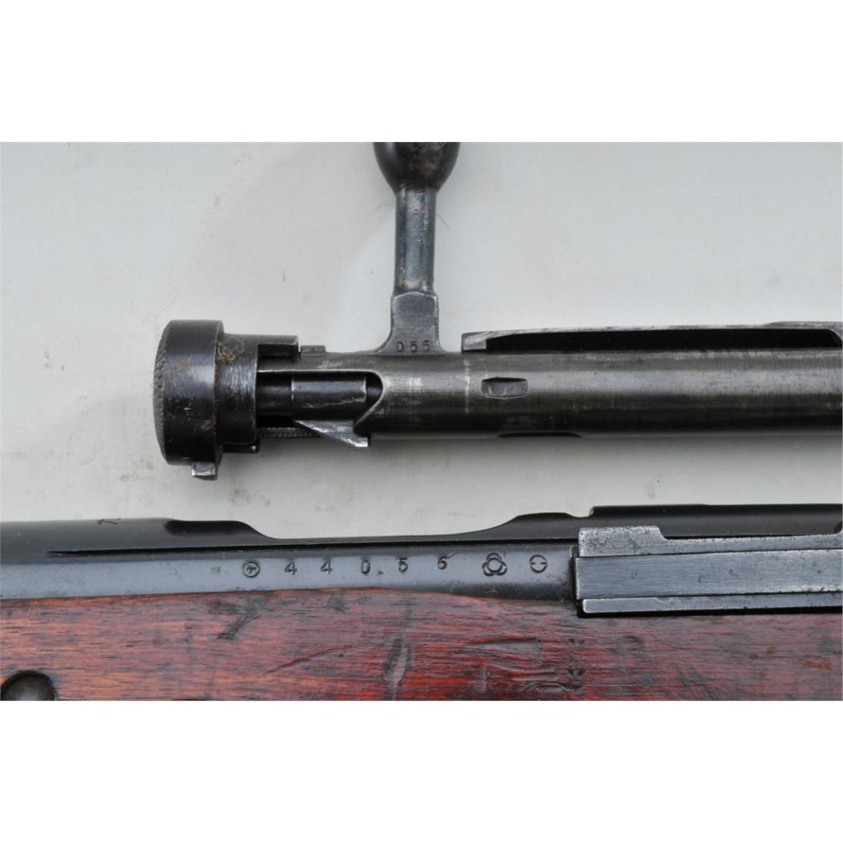 Very interesting Japanese Arisaka bolt-action Type 99 military rifle, 7 ...