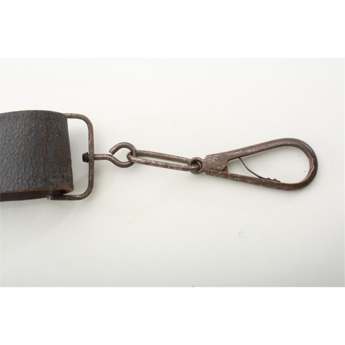 Civil War to Indian War period carbine sling with hook, brass buckle ...